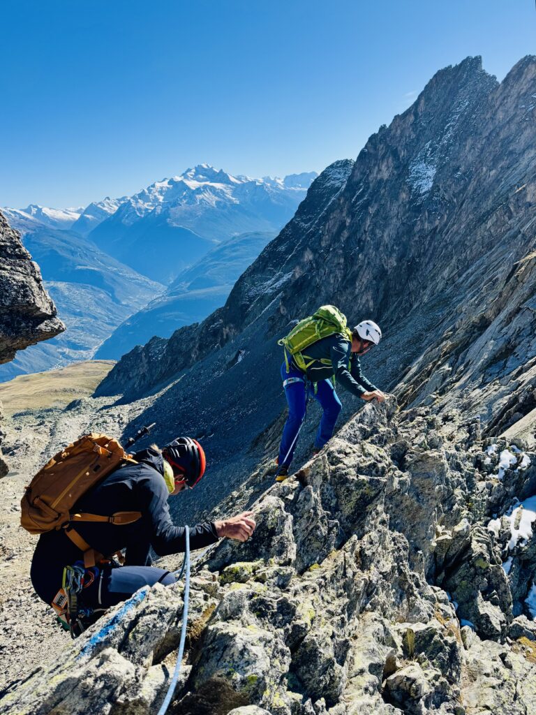 Das Wiwannihorn 3001 - Alpinschule Bietschhorn Ausserberg